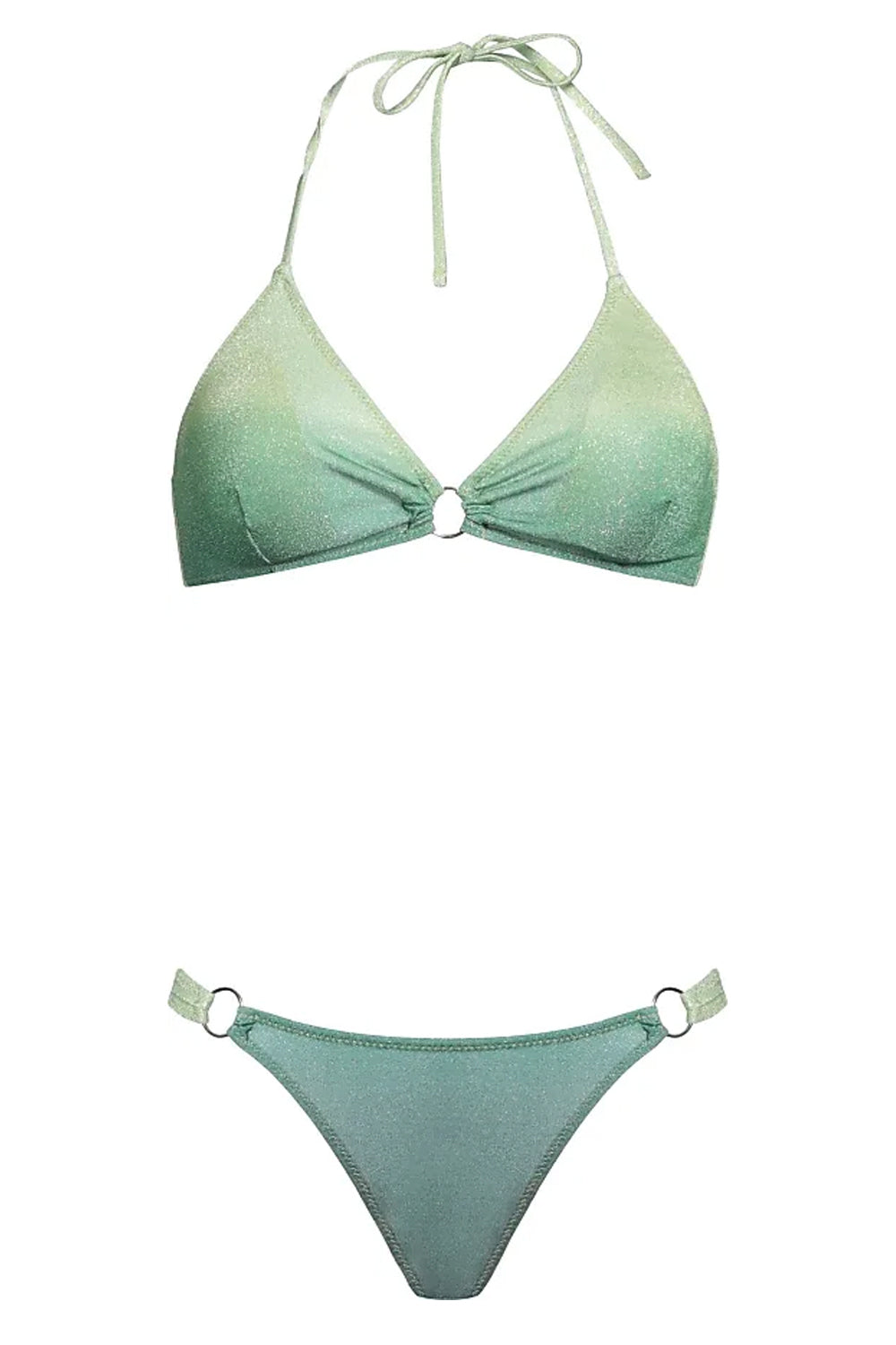 COTAZUR Costume corpetto degradè lurex CTZ01270-VERDE-Verde-XS